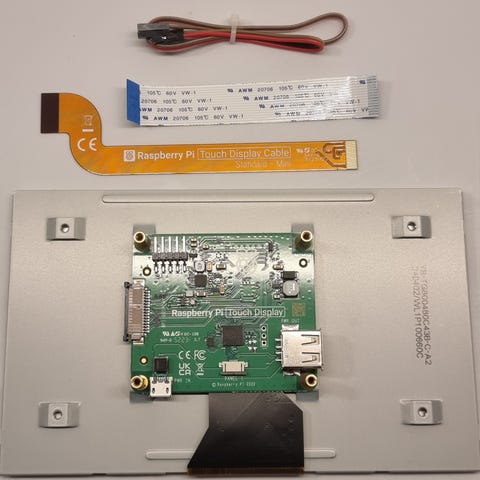 Raspberry Pi 7" kosketusnäyttö | Tori