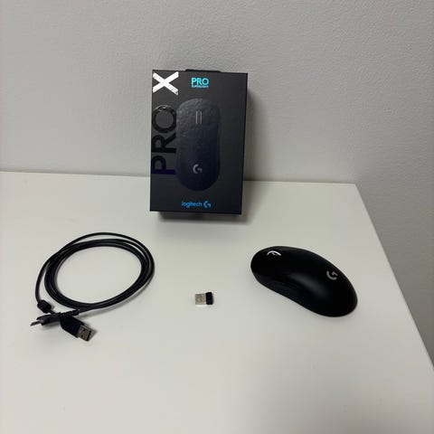 Logitech G PRO X Superlight 2 DEX -langaton pelihiiri, musta 12kk takuu ...