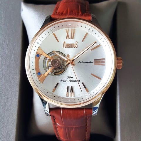 Arbutus - Automatic - Gold Edition - 8215 Cal. - Acrylic - Rare - NEW ...