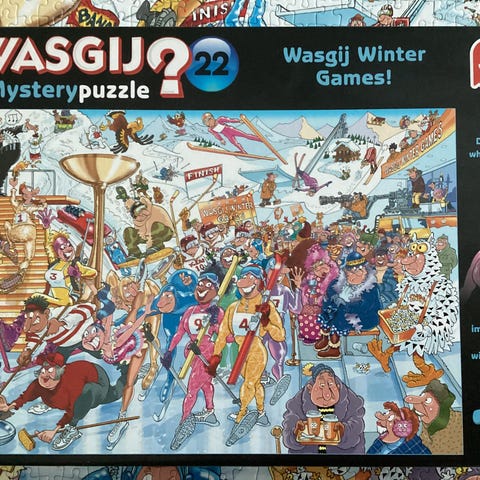 Wasgij Mystery 22 "Wasgij Winter Games!" | Tori