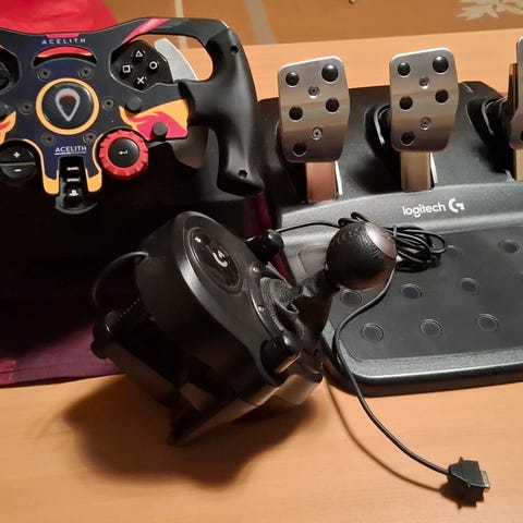 Logitech G29 ratti poljin vaihdekeppi käsijarru ralliratti penkki | Tori