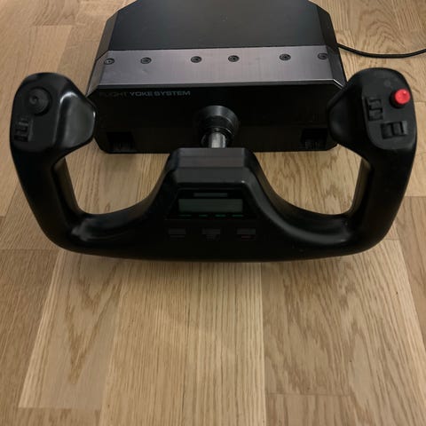 Logitech Saitek Flight Control System lentosimulaattori ohjain | Tori