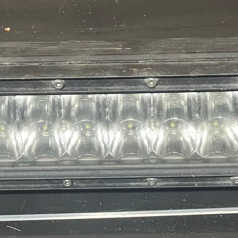 LED-lisävalo W-Light 7" + kilpitelin | Tori