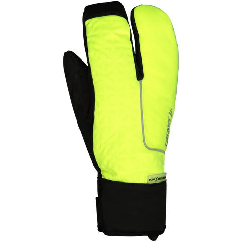 Craft Siberian 2.0 Split Finger glove Flumino/black XL | Tori