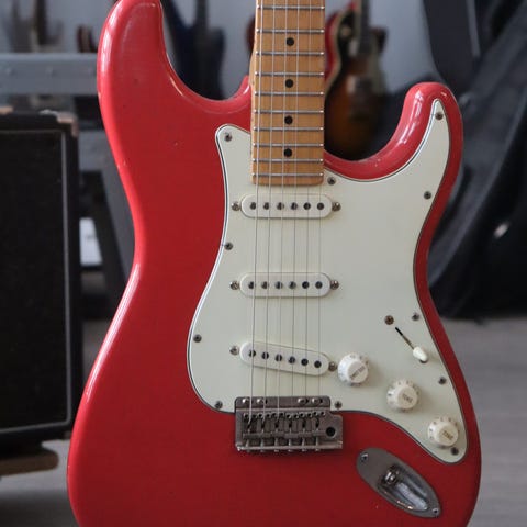 FRANCHIN Mercury HSS Strat Relic 3 Tone Sunburst 2022 | Tori