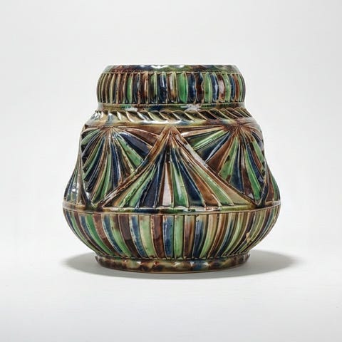 Fraaie bronzen Inktpot - Vide poche - gesigneerd op de achterkant ...