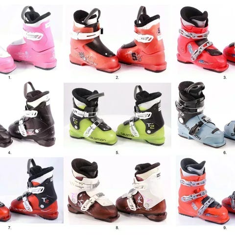 Laskettelumonot SALOMON GIRLY T3, JR 70, KAID T2 SPK, PERFORMA T2, T3 ...