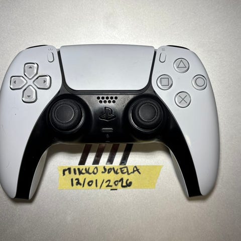 Sony DualSense PS5 -peliohjain, TMR-stickit, Valkoinen | Tori