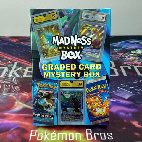 Pokémon Mystery box - Madness Mystery Box PSA 10 - Graded Card ...