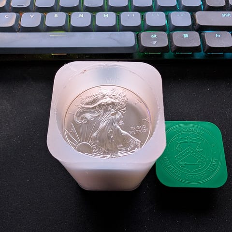 American Silver Eagle hopearaha 1 unssi 2009 | Tori