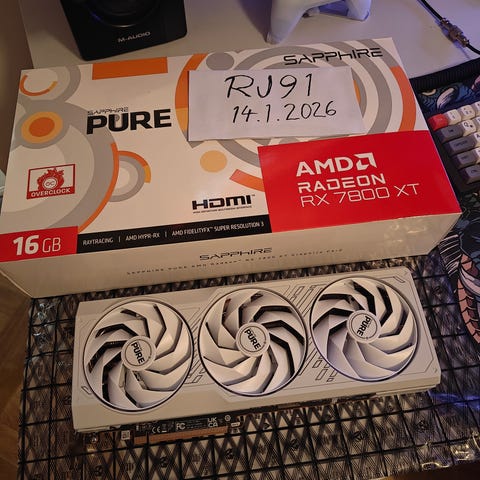 Asus Radeon RX 7800 XT Dual 16GB | Takuu 2028 asti! | Tori