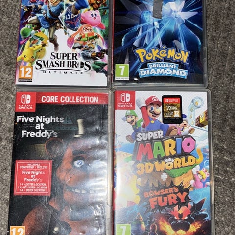 Nindendo switch& 3 peliä | Tori