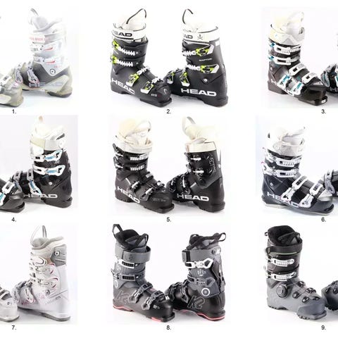 Naisten laskettelumonot K2 BFC W RX, LUV 100 MV, LANGE LX RTL, RX 90 W ...