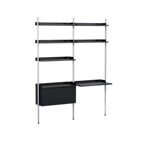 HAY Pier System hylly henkarilla musta | Tori