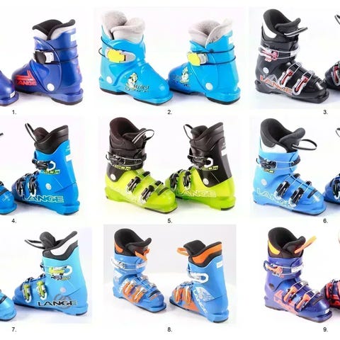 Lasten laskettelumonot LANGE STARLET 60, RSJ 50, TEAM 7 | Tori