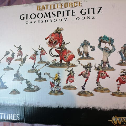 Skaven Pestilence Plague Monk aloitusboxi, avaamaton, Warhammer AoS | Tori