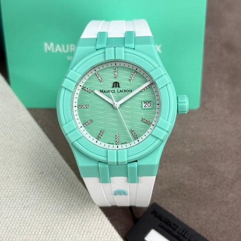 Maurice Lacroix - Aikon Tide Pink Edition Diamonds - AI2008-EEEE1-3A0-0 ...