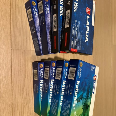 22-250rem Norma 3,6g FMJ patruunat | Tori