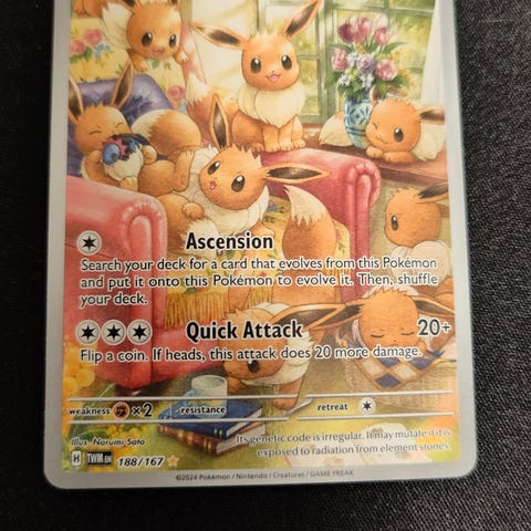 Pokémon - 1 Card - Eevee 062/SV-P Promo-kortti, Rajoitettu painos ...