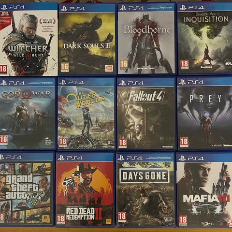 Playstation 4/ps4 -peli kokoelma | Tori
