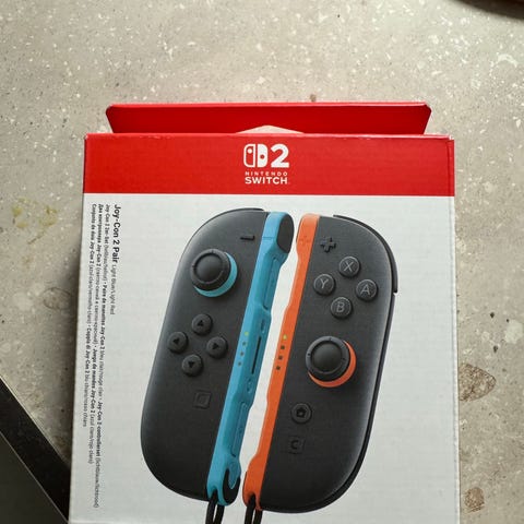 Nintendo Switch Joy-Con -ohjaimet vihreä ja pinkki | Tori