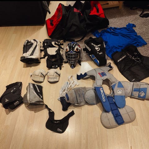 CCM Pro Maalivahdin kassi pyörillä 40" | Tori