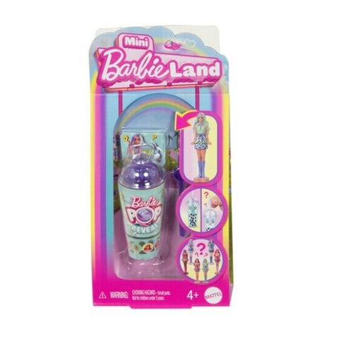 Mini Barbie Land Fashionistas Doll 4cm + Nail Polish Bottle | Tori