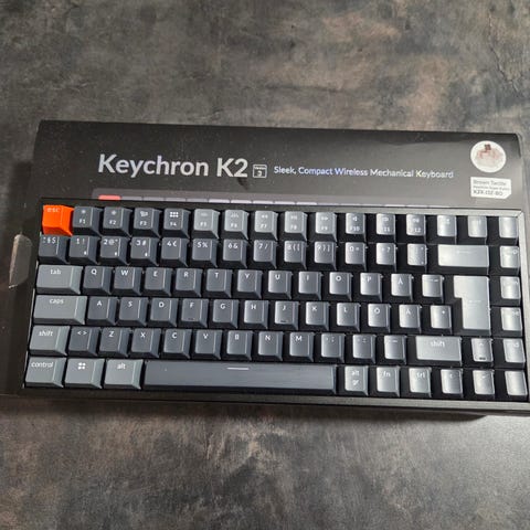 Keychron V2 QMK Knob Mekaaninen näppäimistö Nordic Layout | Tori
