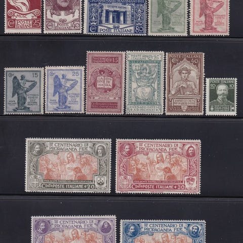 Italian kuningaskunta 1903 - Segnatasse Täydellinen sarjanumerosarja ...