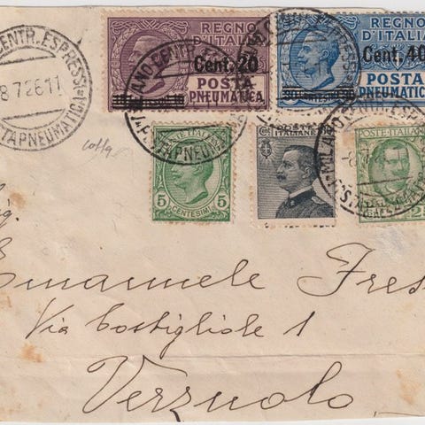 Italian kuningaskunta 1917/27 - Posta Aerea – täydellinen kokoelma ...