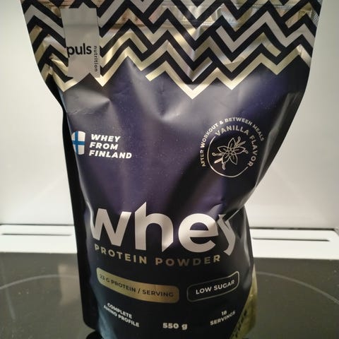 Puls Whey Proteiinijauhe, Jaffa Orange Cake 1kg | Tori