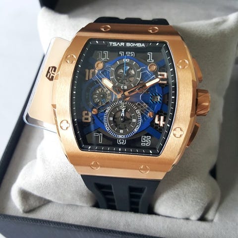 Tsar Bomba - Skeleton - Sapphire - Seiko - AlphaLuminex - Chronograph 1 ...