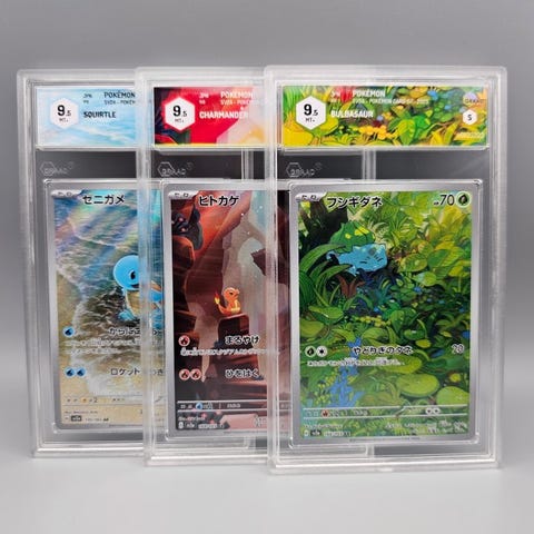Pokémon Graded card - CHARIZARD EX (FULL ART) Pokemon 151 - Graad 10 | Tori
