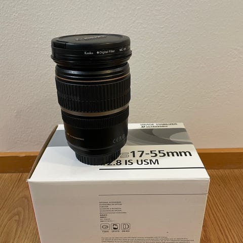 Canon EF-S 17-55mm f/2.8 IS USM -objektiivi (käytetty) | Tori