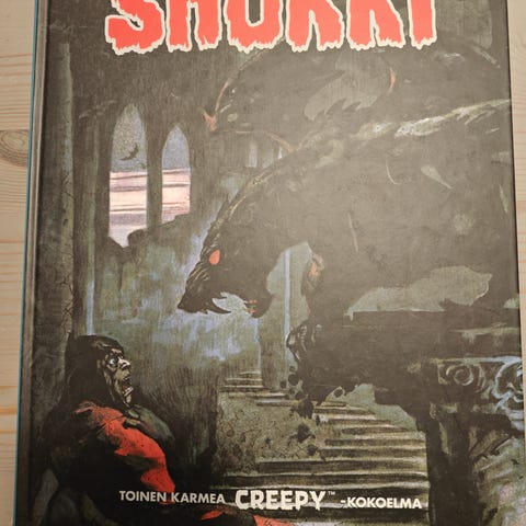 Shokki Creepy Kokoelma 2 sarjakuva kovakantinen | Tori