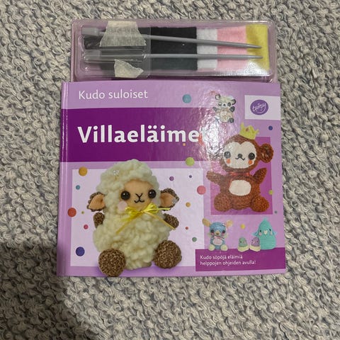 Crelando Monkey ja Fox virkkaussetti | Tori