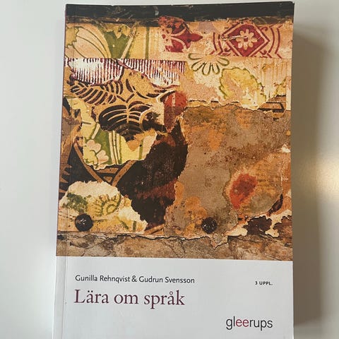 Sören Sjöström Språkets struktur, betydelse och användning kirja | Tori