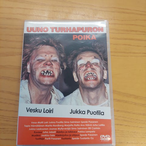 Uuno Turhapuron aviokriisi dvd | Tori