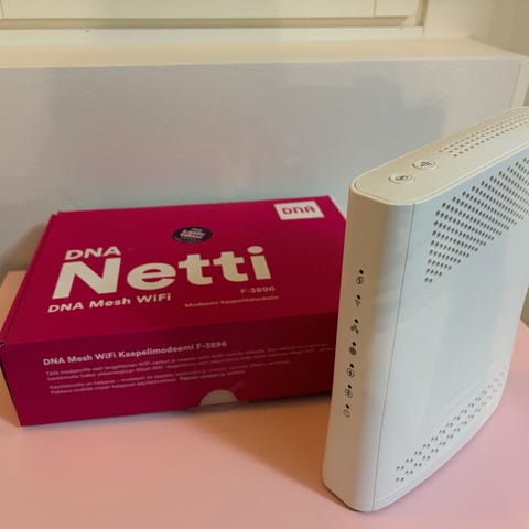 DNA Mesh WiFi kaapelimodeemi F-3896 (WiFi 6) – takuu voimassa | Tori