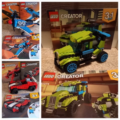 LEGO Creator 3in1 Hurjat kilpa-autot 31072 | Tori