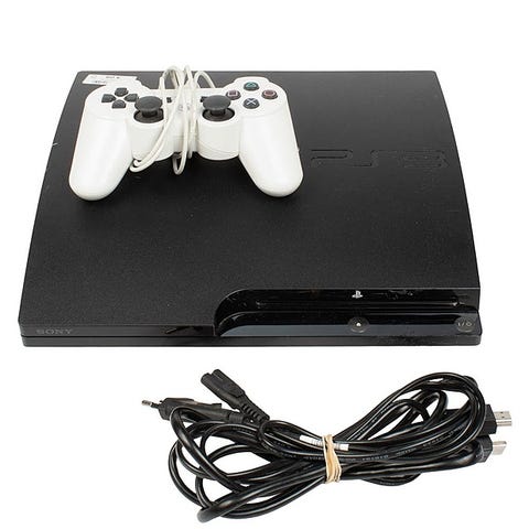 Sony Playstation 3 Slim pelikonsoli musta | Tori