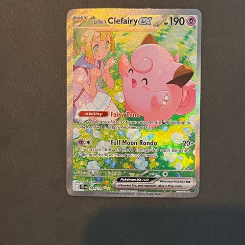 Pokemon Lillie's Clefairy Ex 280 | Tori