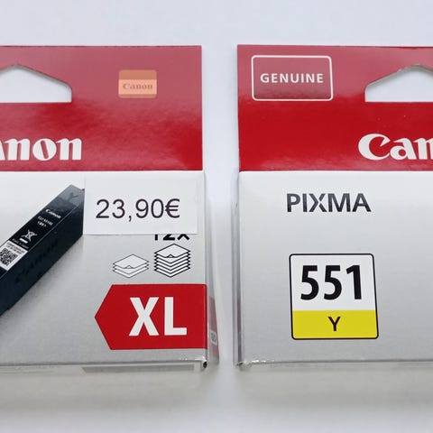 Canon CLI-526Y ja 526 mustekasetit Pixma-tulostimeen | Tori