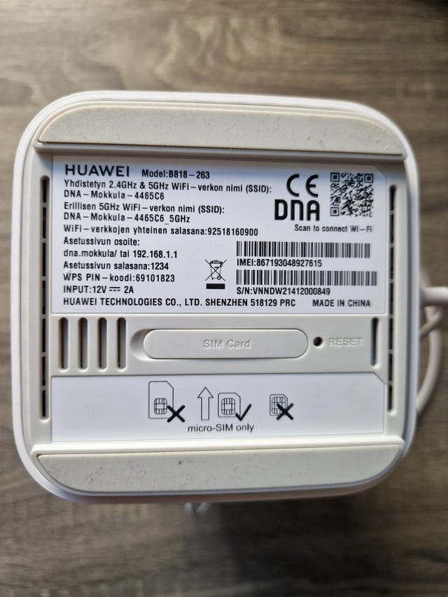 Huawei B818-263 LTE mobiilireititin 4G | Tori