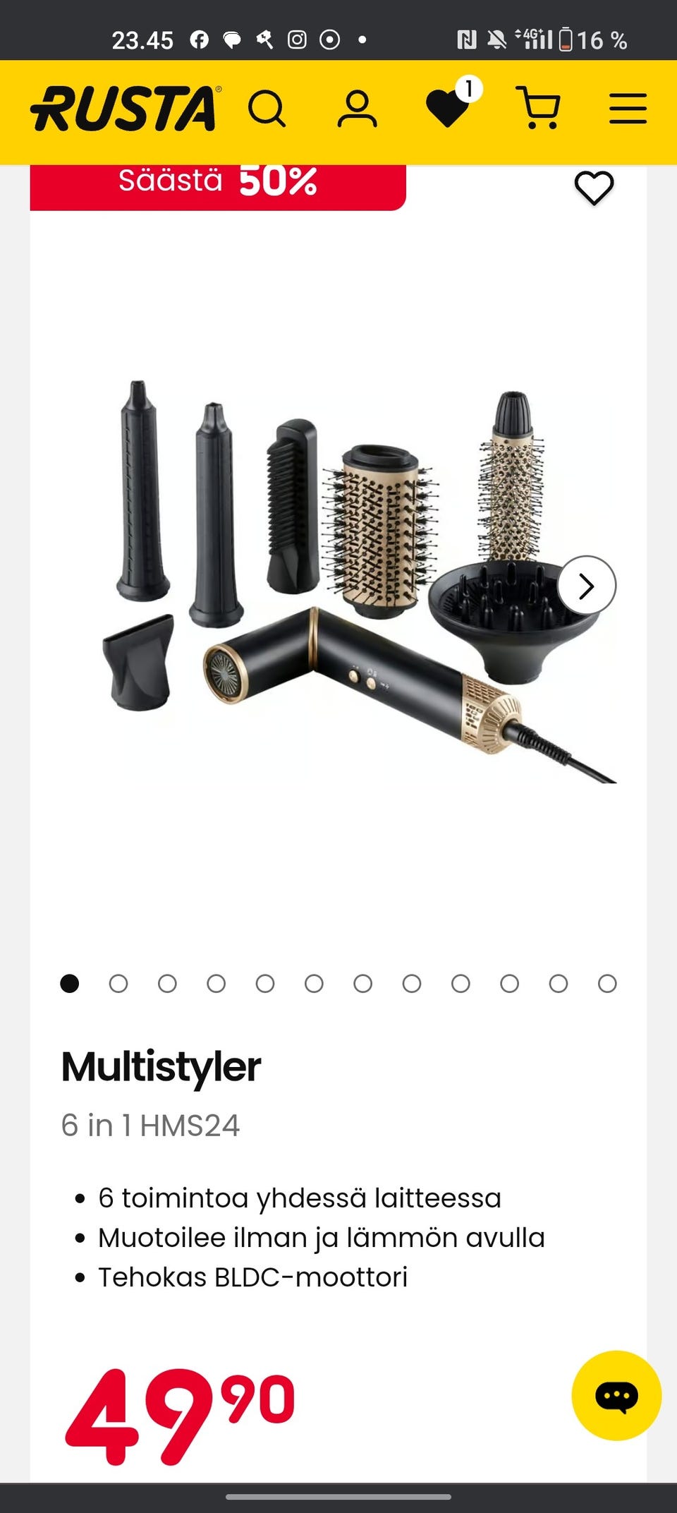 Rusta Multistyler | Tori