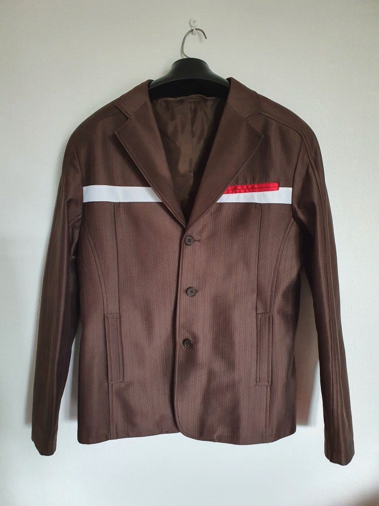 Miesten harmaa puvun takki | Tori