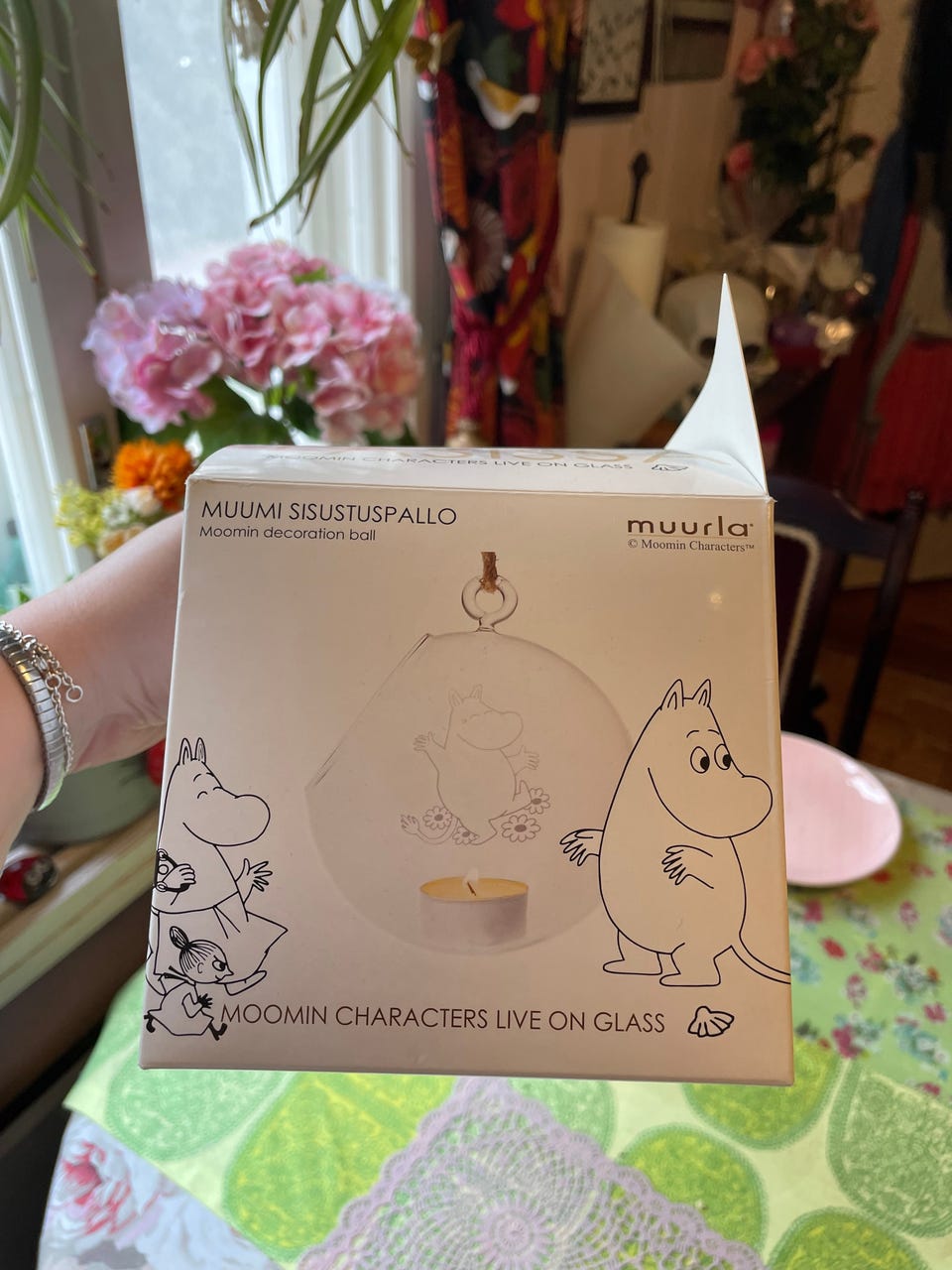 Muumi lasinen joulupallo | Tori